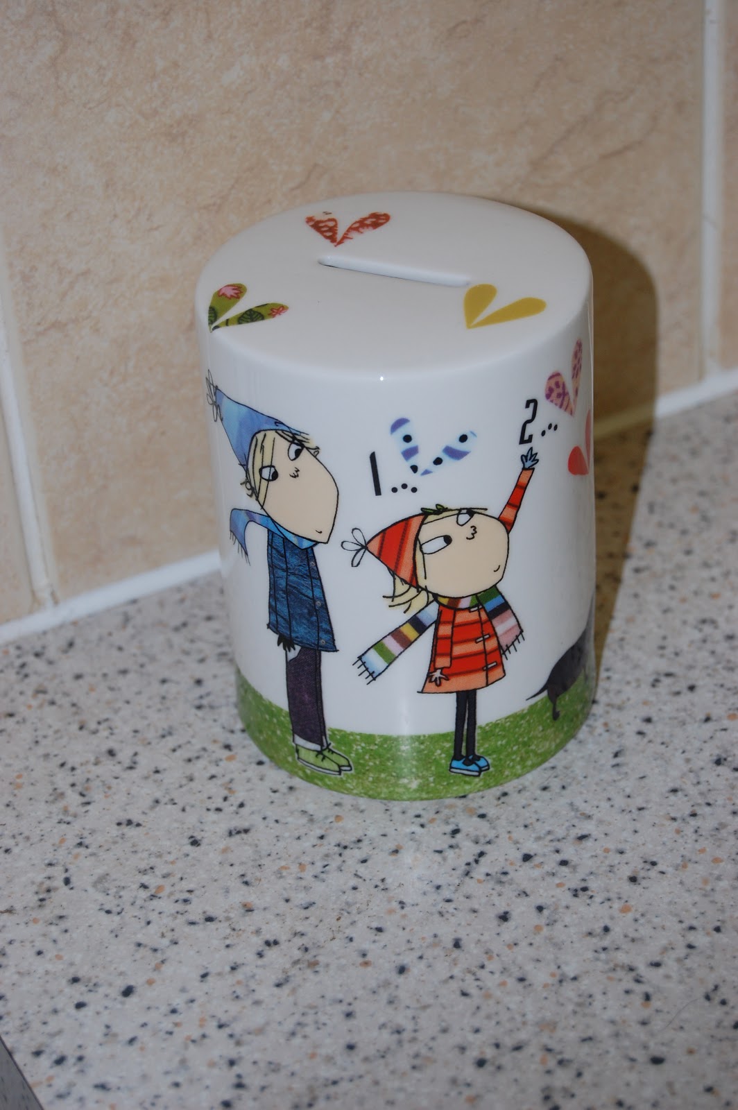 Wild & Wolf Charlie and Lola Money Box - My Three and Me