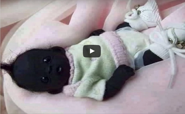 (VIDEO) Bayi berkulit Paling Hitam Gemparkan Dunia Maya.. Subhannallah ...