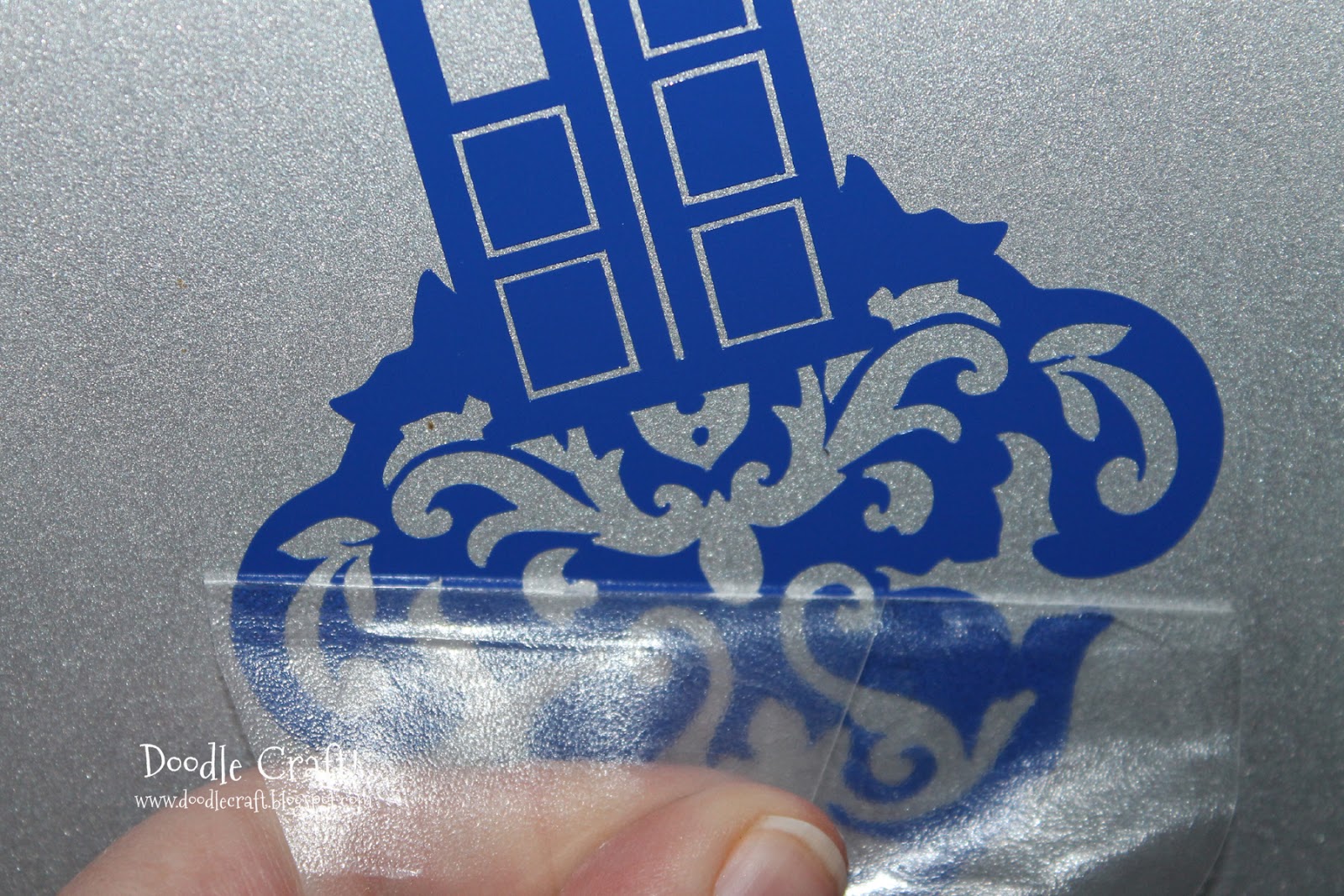 Applying Vinyl Decal Sticker to stuff...