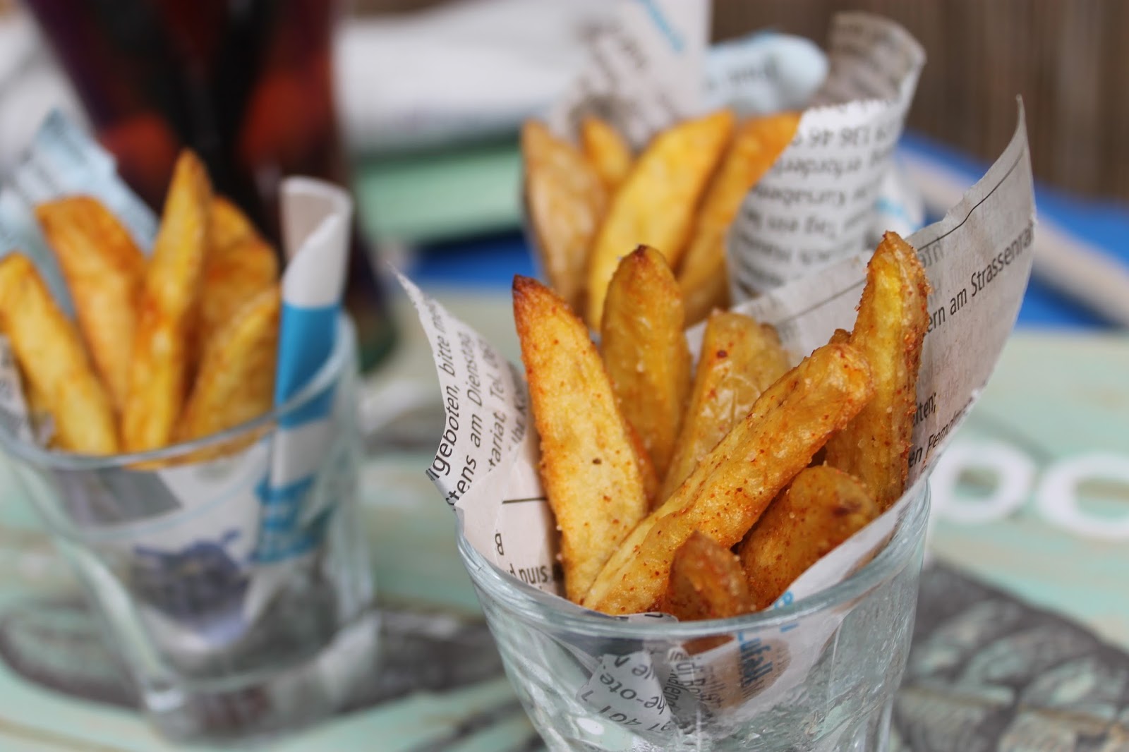 Pommes Frites als kleine Portionen | BISSchenLecker