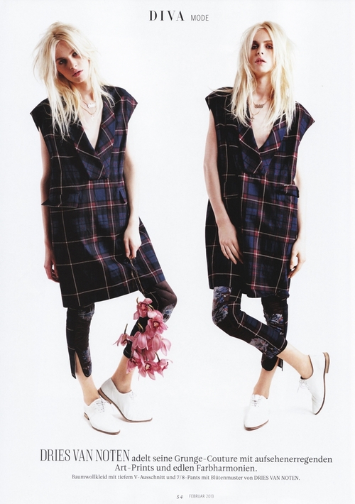 Andrej Pejic in Different Outfits - Today's Androgynous Guy