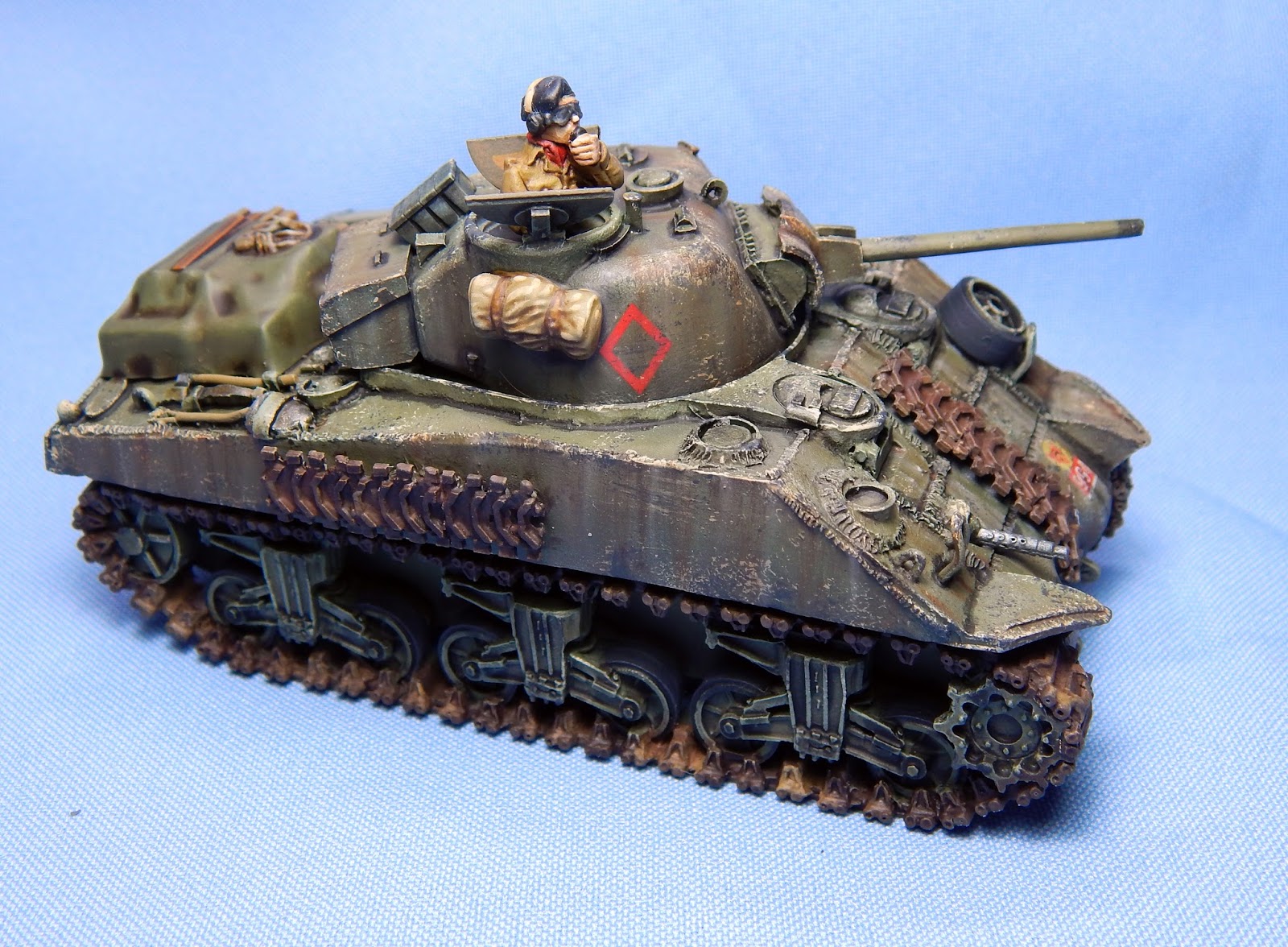 O BRIGADEIRO: Warlord "Sherman III" - 1/56 resin model