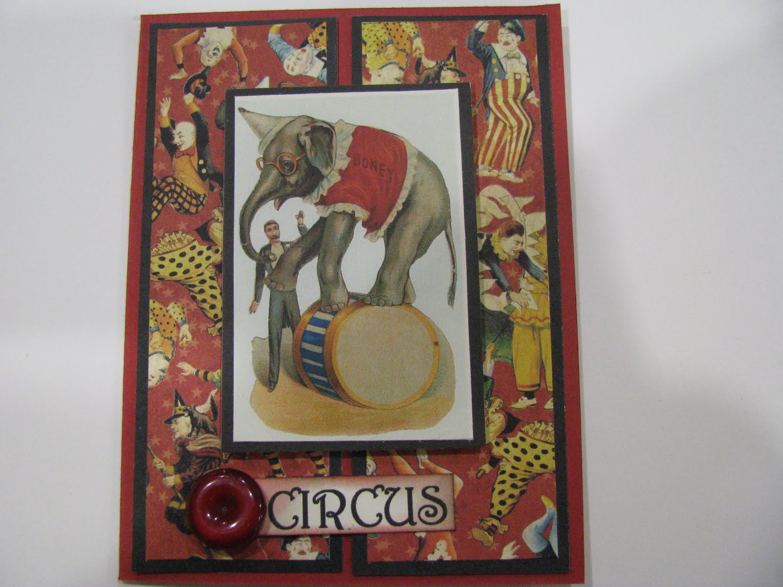 Romancing The Artist Within: AP Circus card