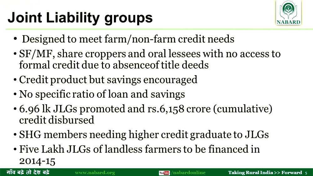 Joint Liability Groups