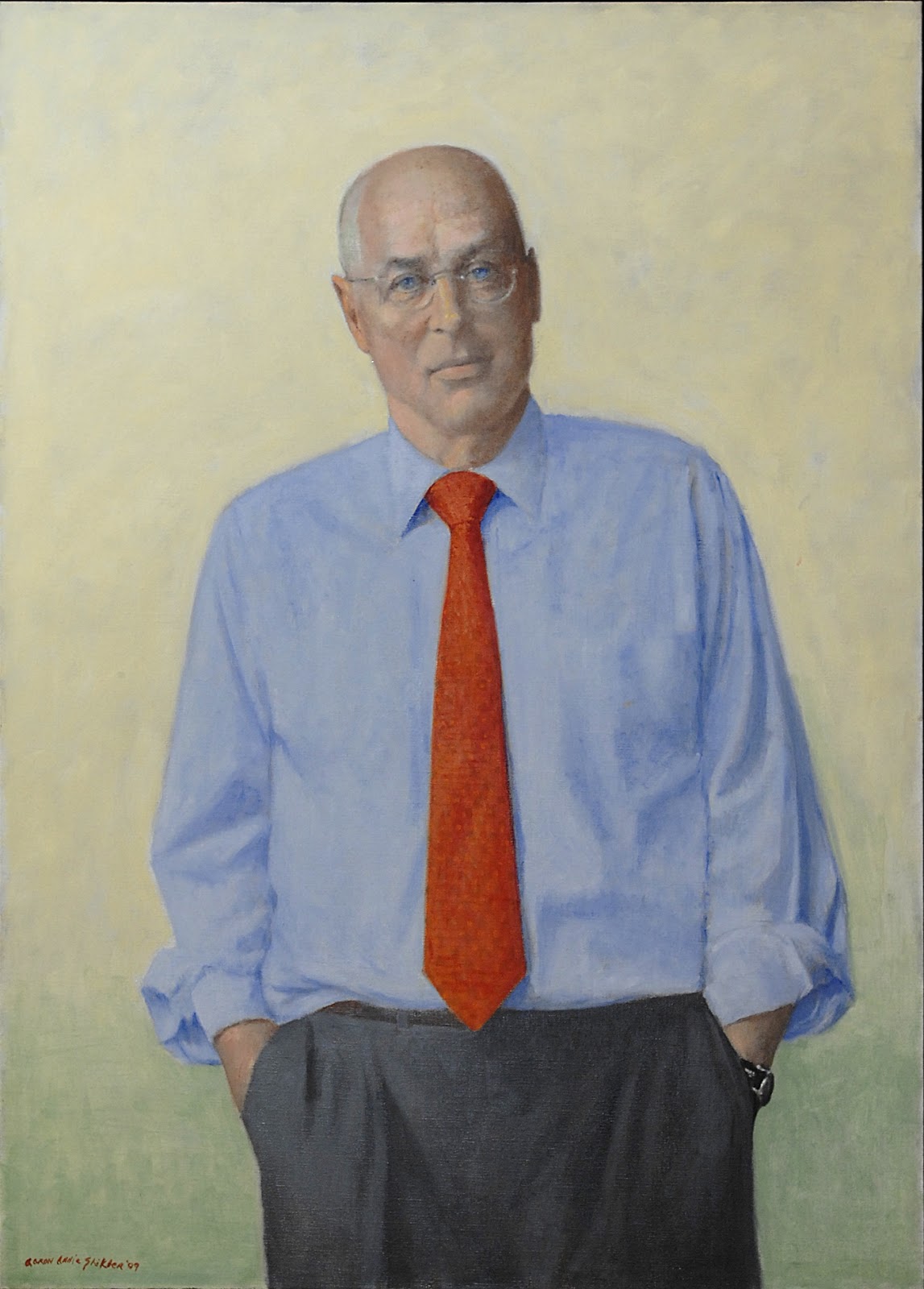 Aaron Abraham Shikler | Portrait /Figurative painter | Tutt'Art ...