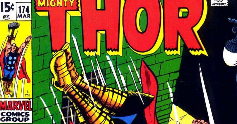 Thor #174 - Jack Kirby art & cover - Pencil Ink