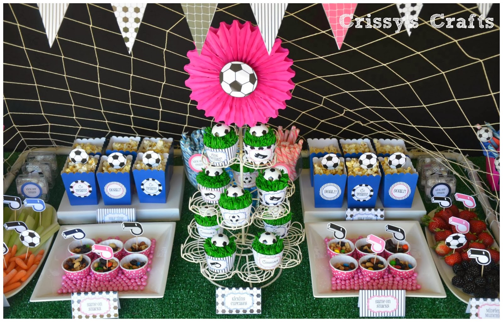 Crissy's Crafts: End of the Season Soccer Party