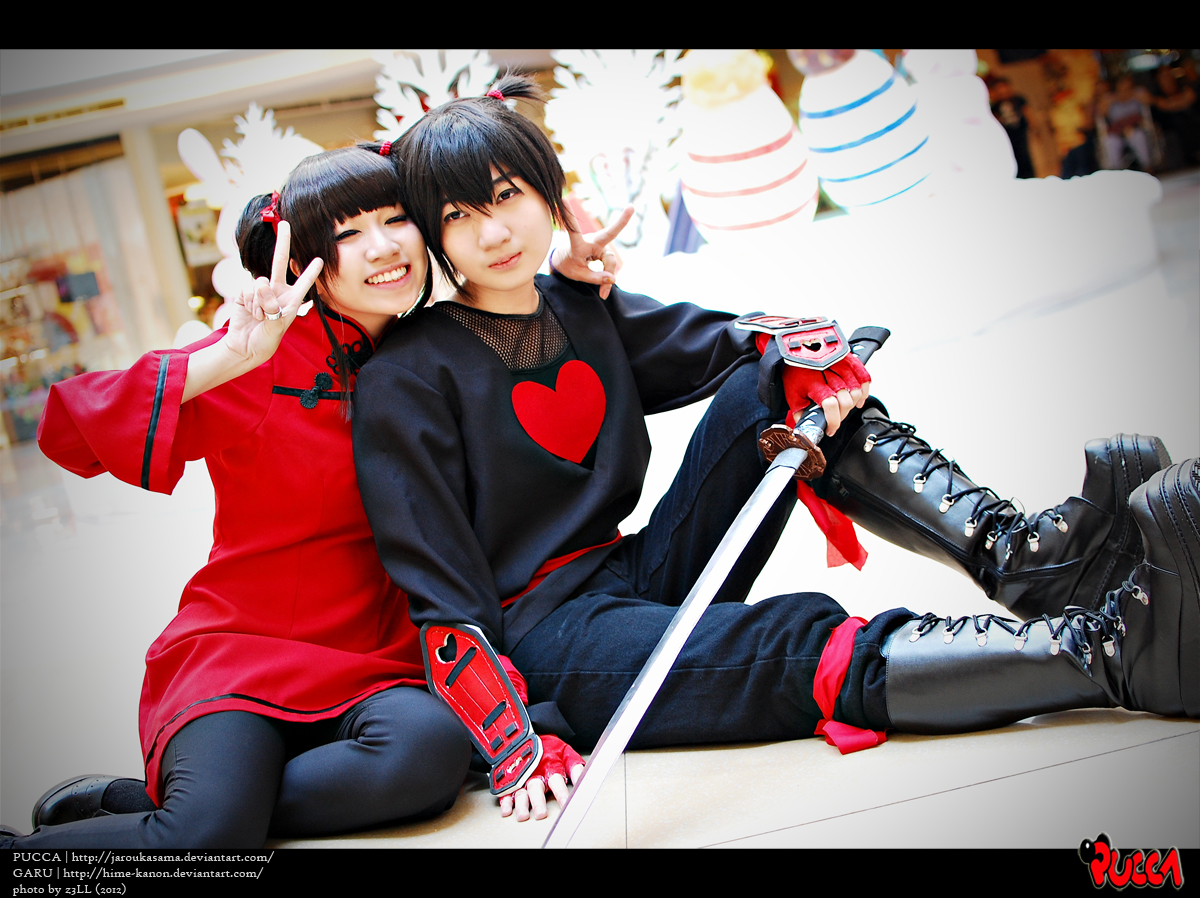 PUCCA and GARU Cosplay
