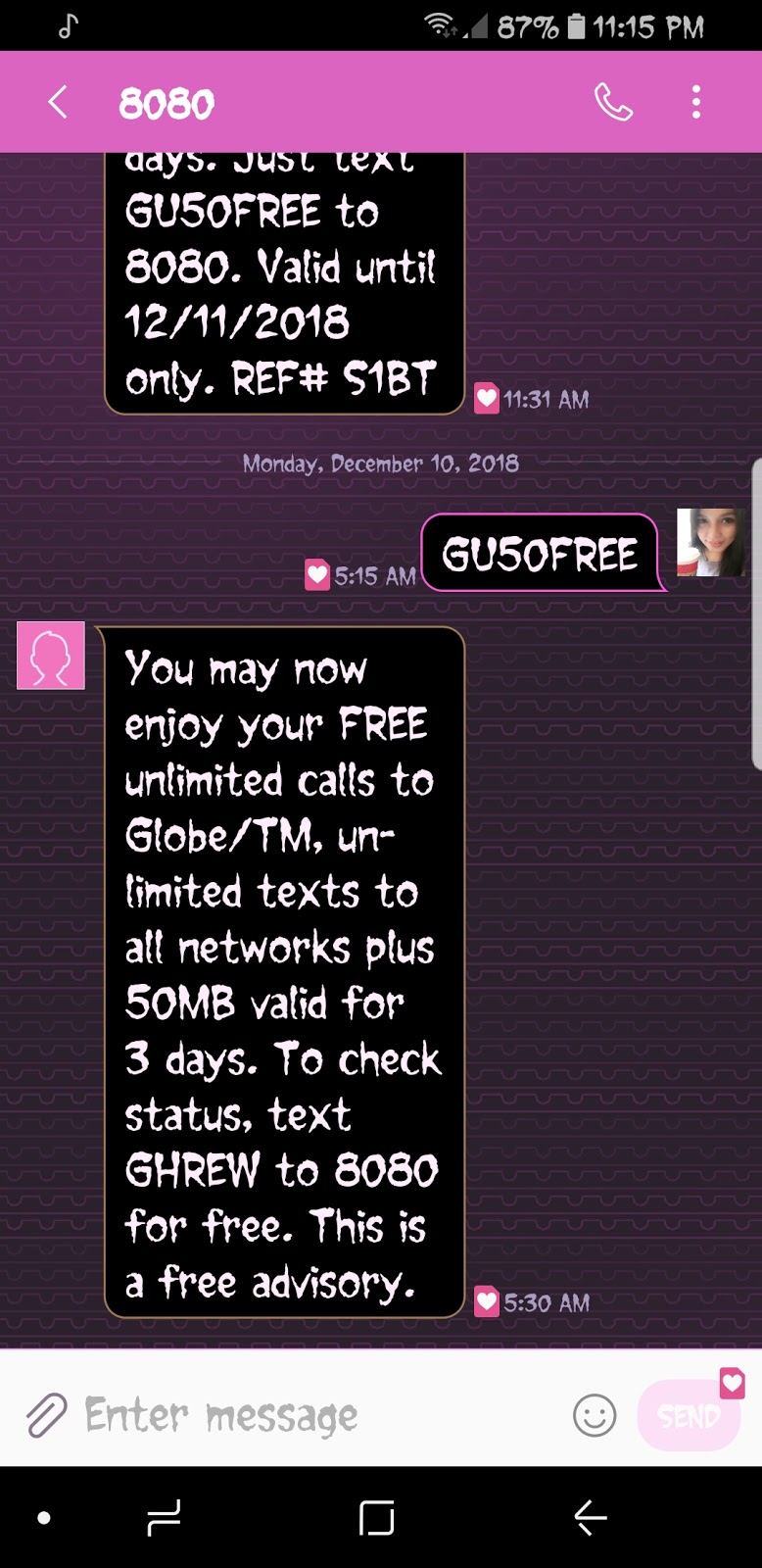 Unlimited Globe and TM Call plus Unlimited to All Networks + 50MB Data ...