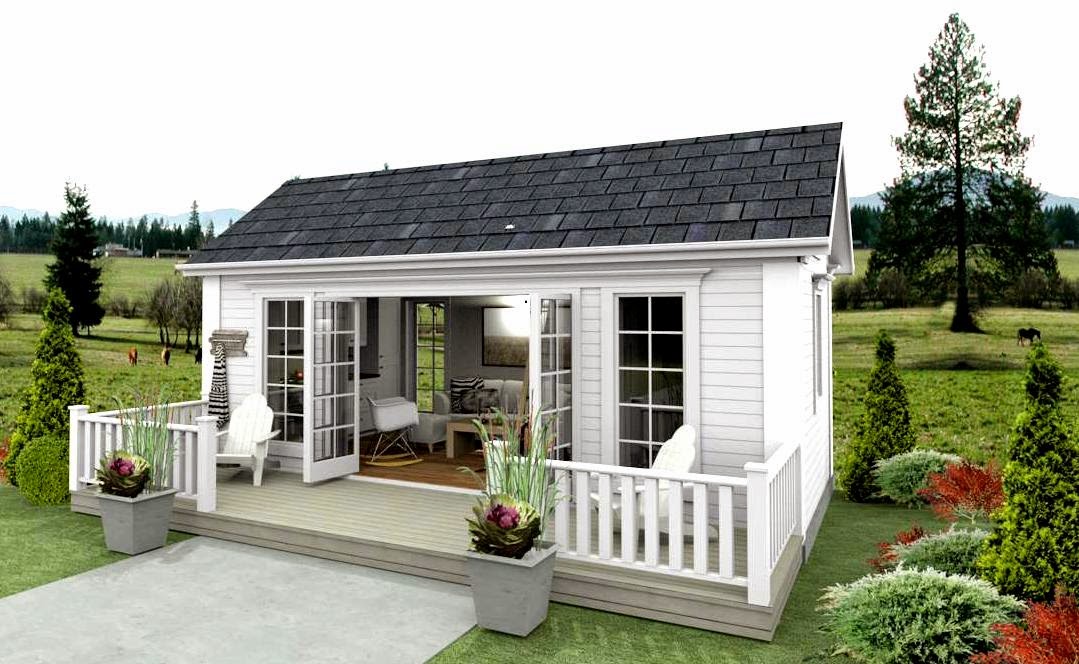 Den Vita Drömgården: Snart kan du köpa ritningarna på mina Attefallshus