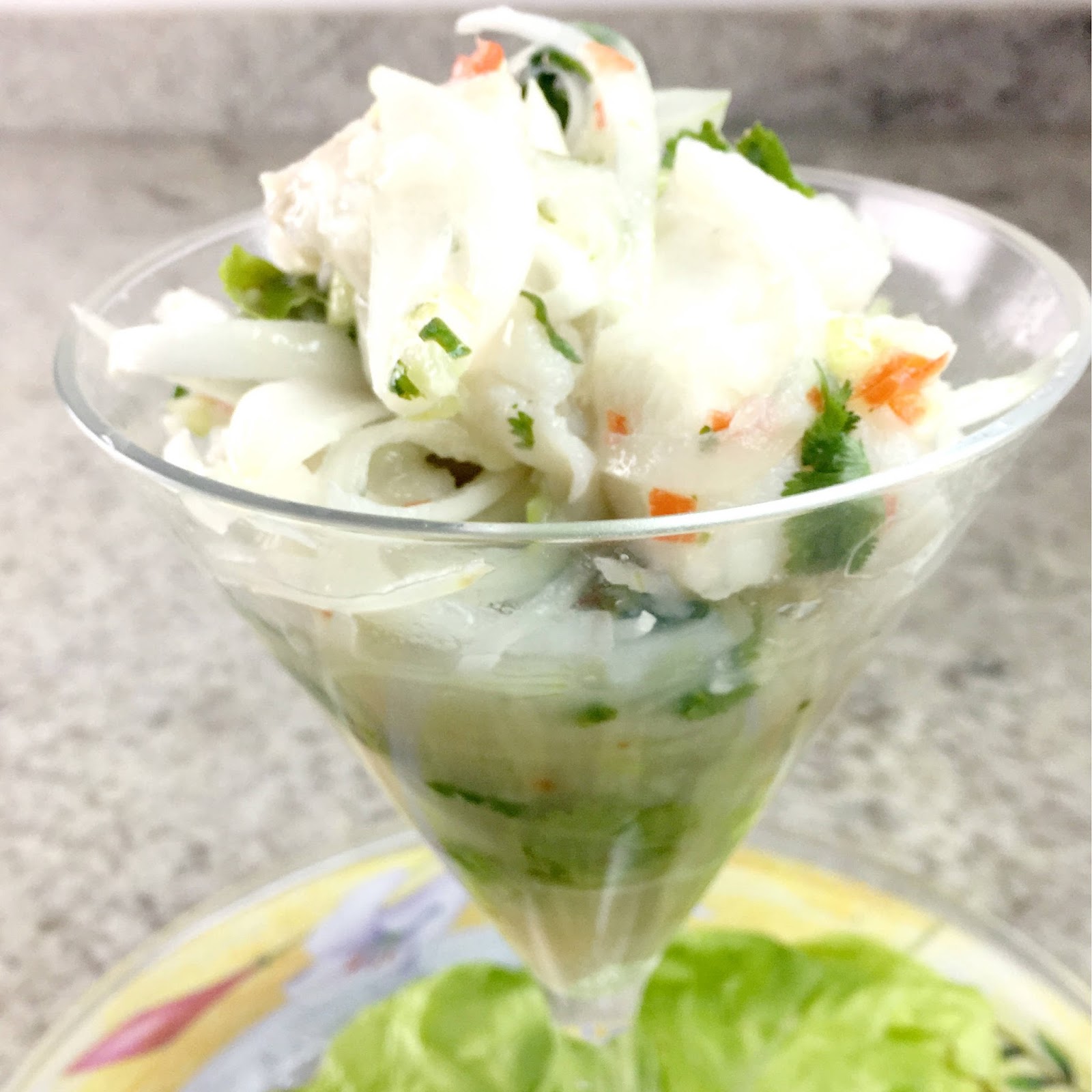 CEVICHE DE PESCADO BLANCO