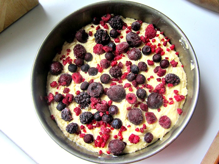 Berry Ricotta Cake