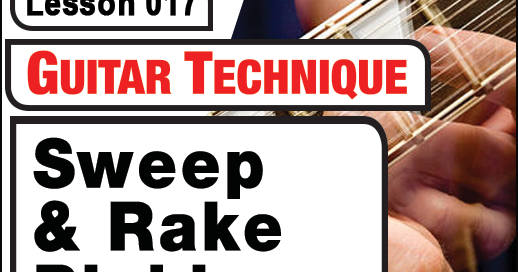 GUITAR TECHNIQUE 017: Sweep & Rake Picking | Creative Guitar Studio