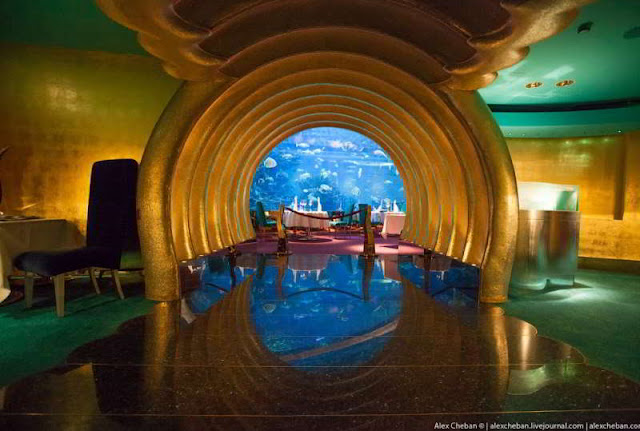 Al Mahara: Δείτε το υποβρύχιο εστιατόριο του Burj Al Arab! – διαφορετικό