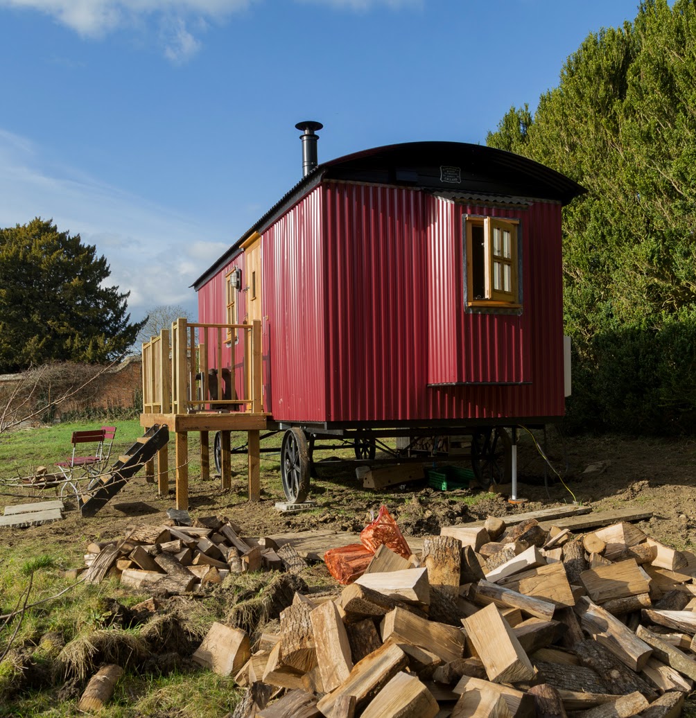 Shedworking: Living Huts