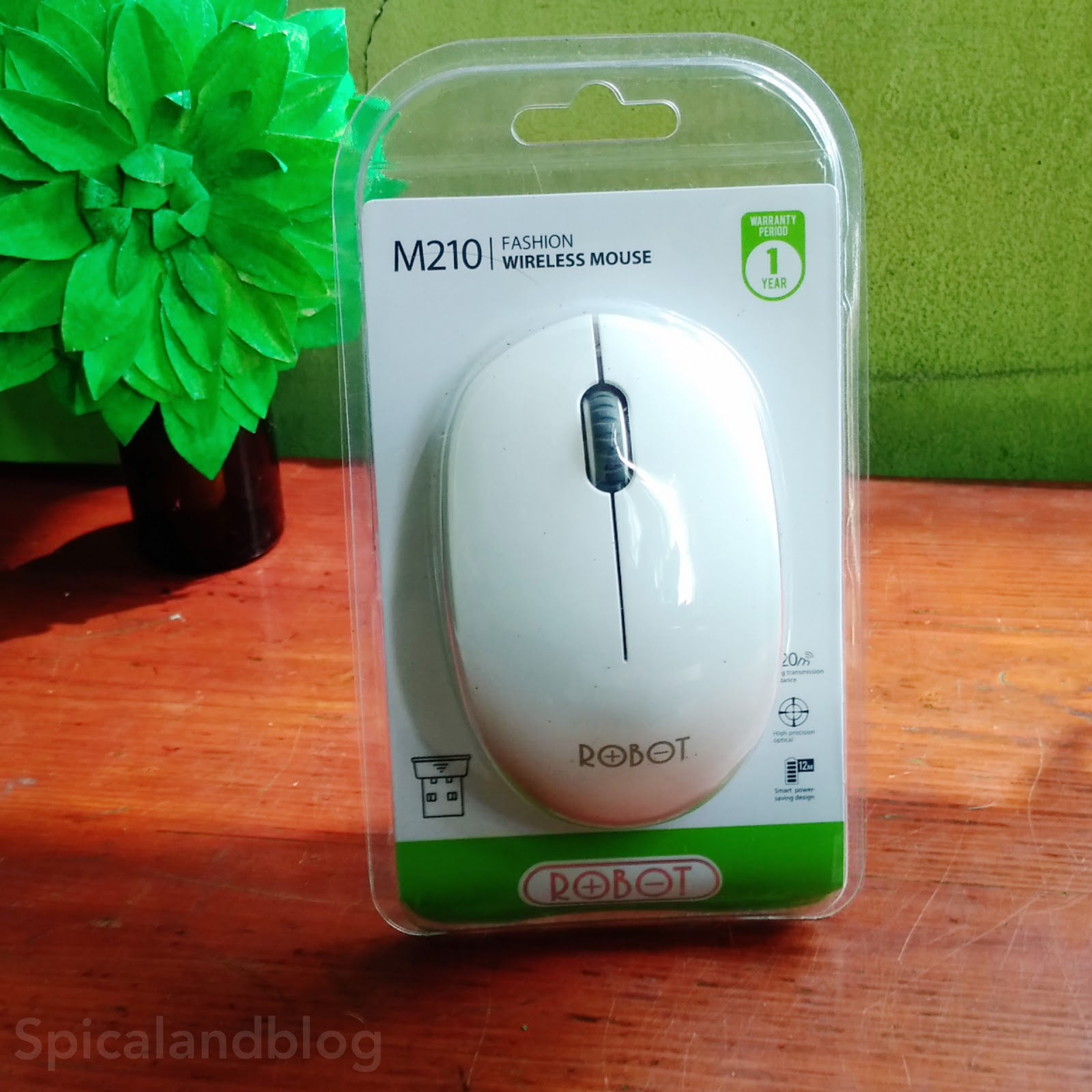 Review Mouse Wireless Robot M210
