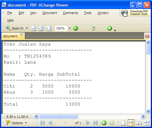 VB.NET: Print Langsung Ke Printer VB.NET: Print Langsung Ke Printer