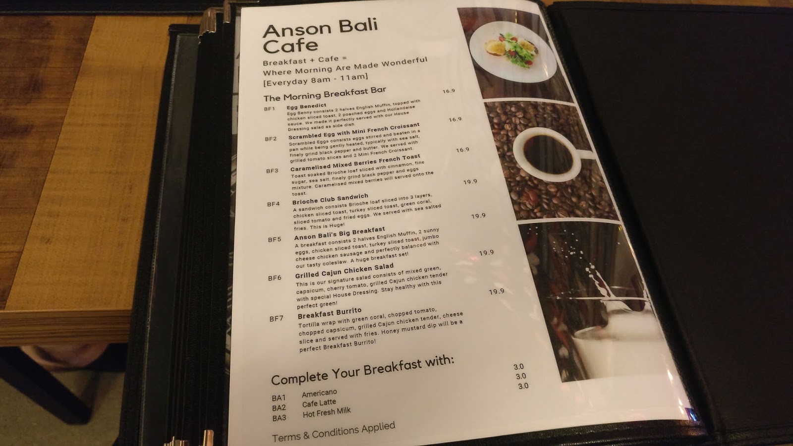 It's About Food!!: Anson Bali Cafe @ Jalan Manggis