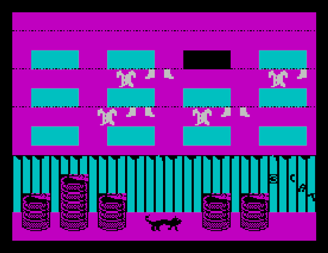 Indie Retro News: Alley Cat - Atari/DOS cat classic as a 128k ZX ...
