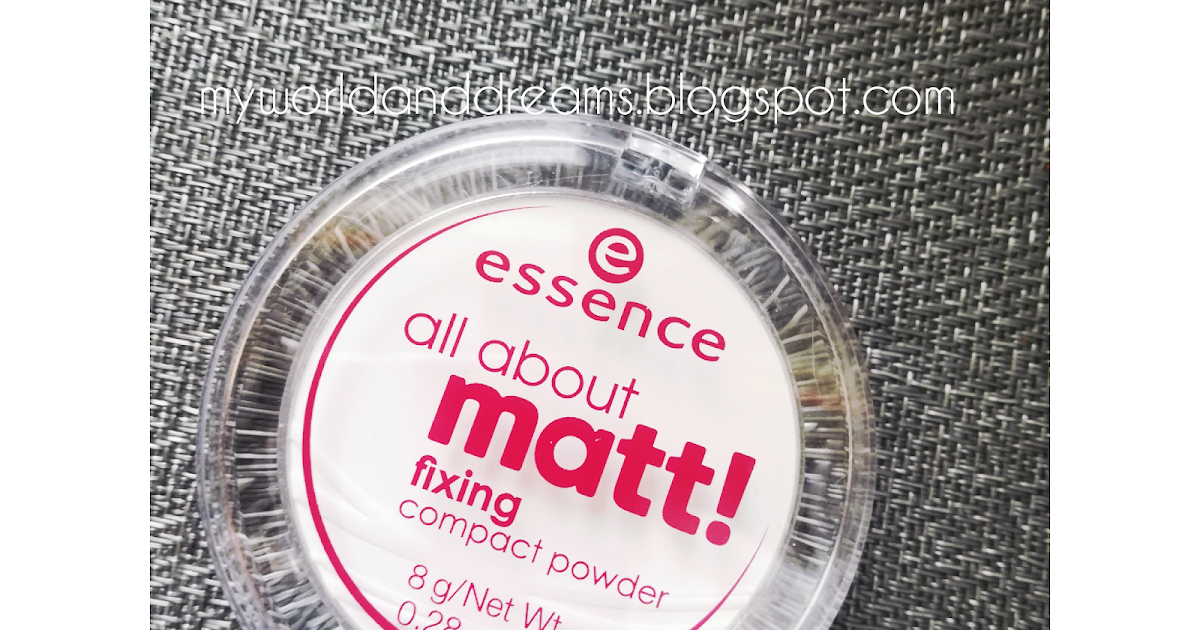 myworldanddreams: Essence, All About Matt!, Fixing Compact Powder ...