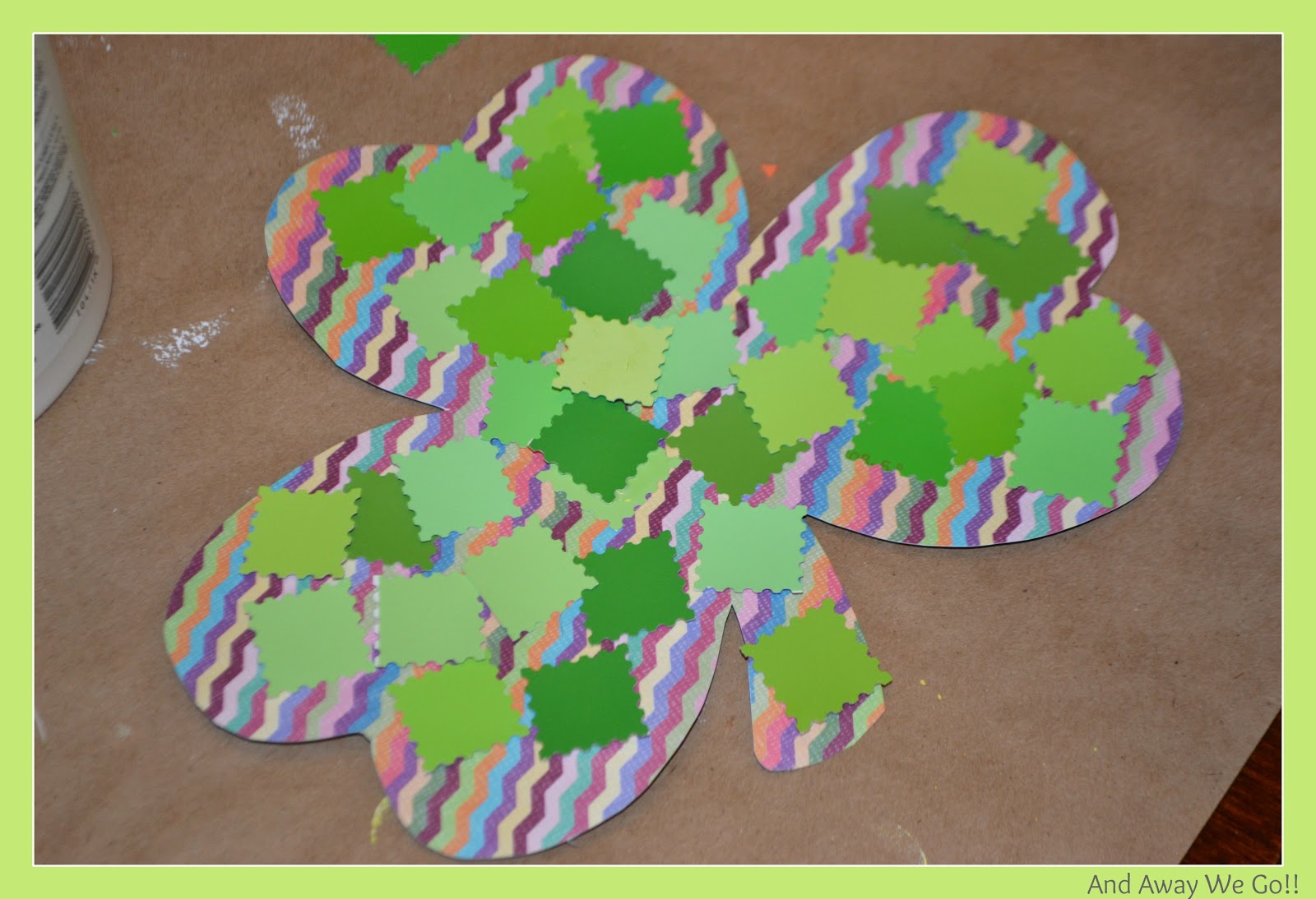 and away we go!: Shamrock Mosaic