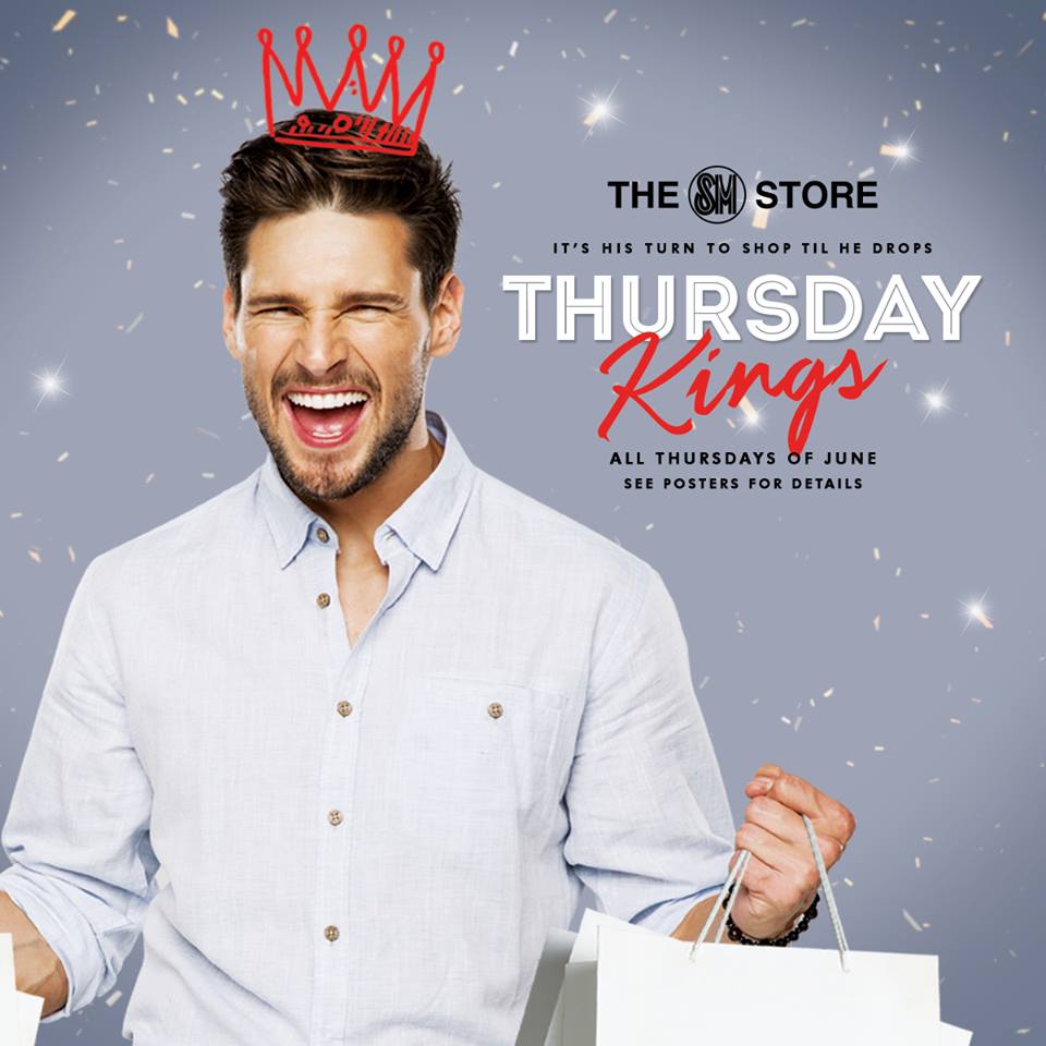Manila Shopper: SM Men's Thursday Shopping Promo: June 2017