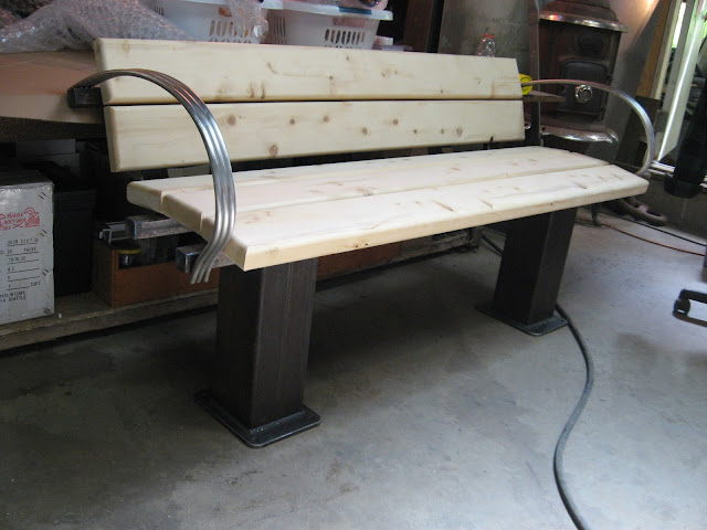 HEAVY METAL WORKS: Custom Steel Bench