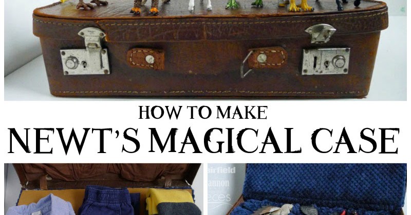 Pieces by Polly: How to Make Newt Scamander's Magical Case