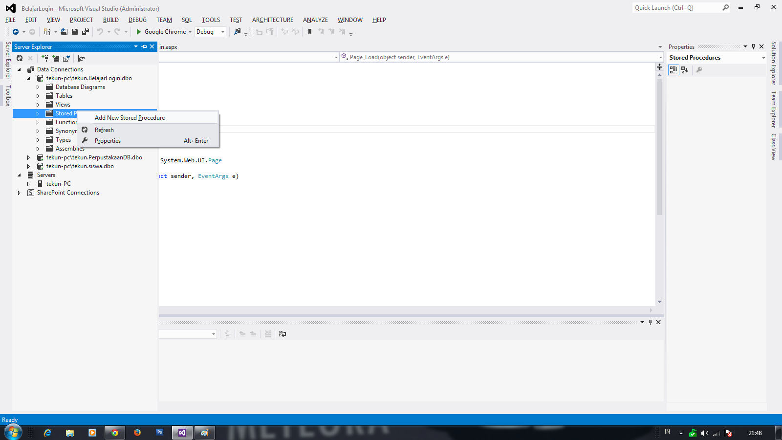 Cara Membuat Login Asp.net Menggunakan C# - shareTo