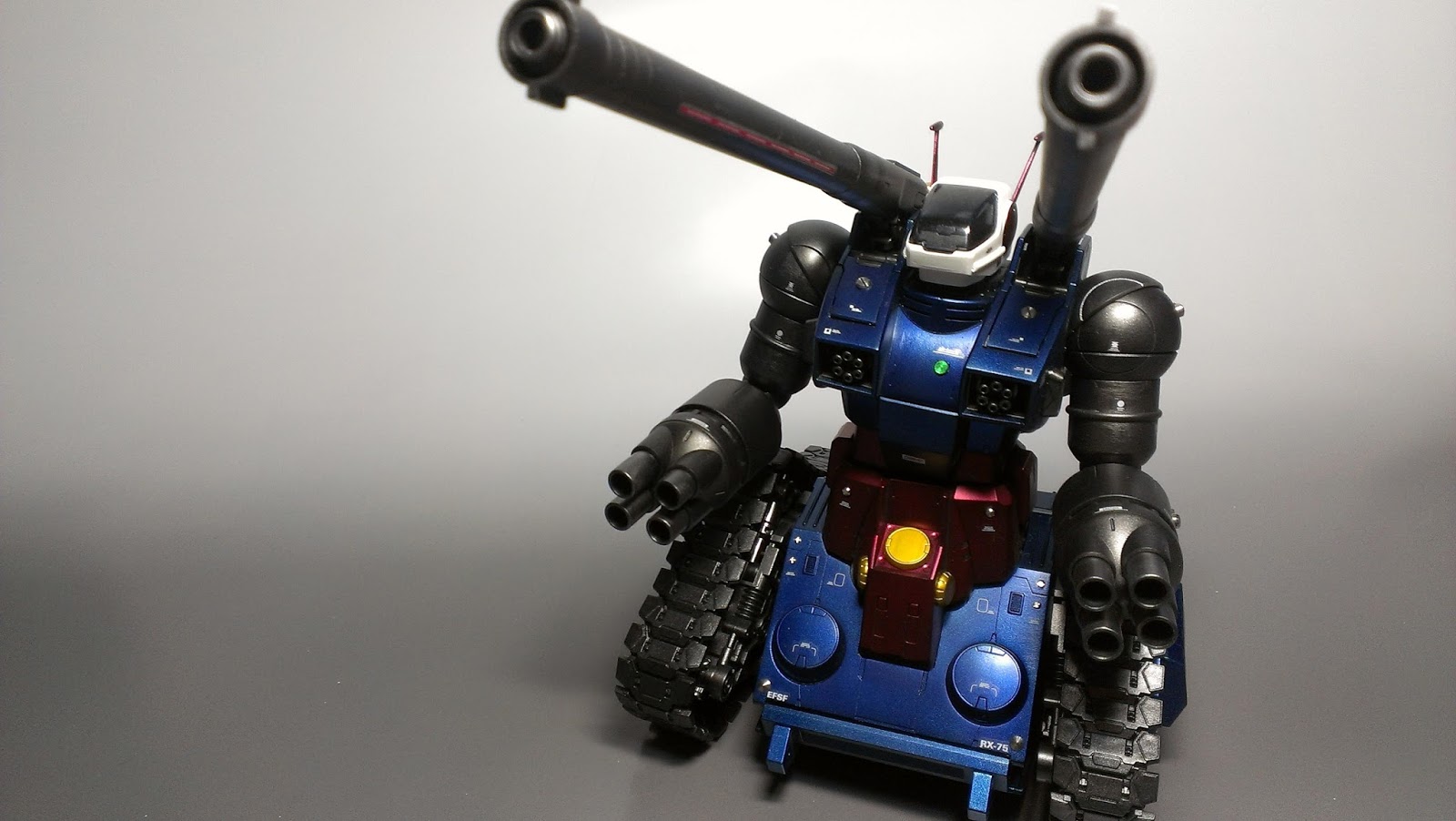 GUNDAM GUY: 1/100 RX-75 Guntank Kai - Custom Build