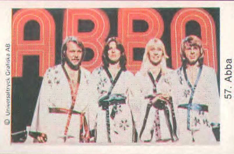 ABBAFanatic: ABBA Swedish Trading Cards - Filmisar