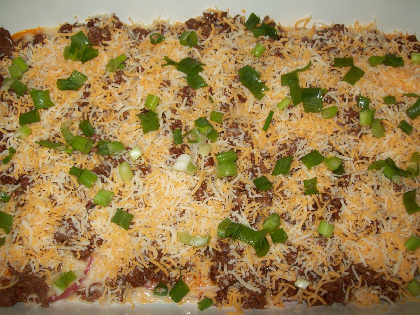 Aprils Homemaking Mexican Potato Layered Casserole