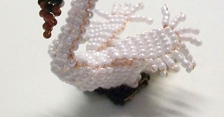 Beading for the very beginners: Swan