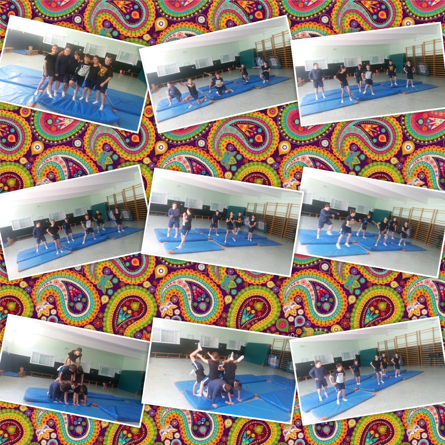 Colegio Cristo Rey y San Rafael: Expresión corporal: Coreografía