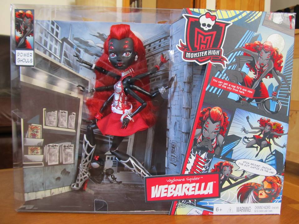 Monster High's WEBARELLA Revealed | NataliezWorld