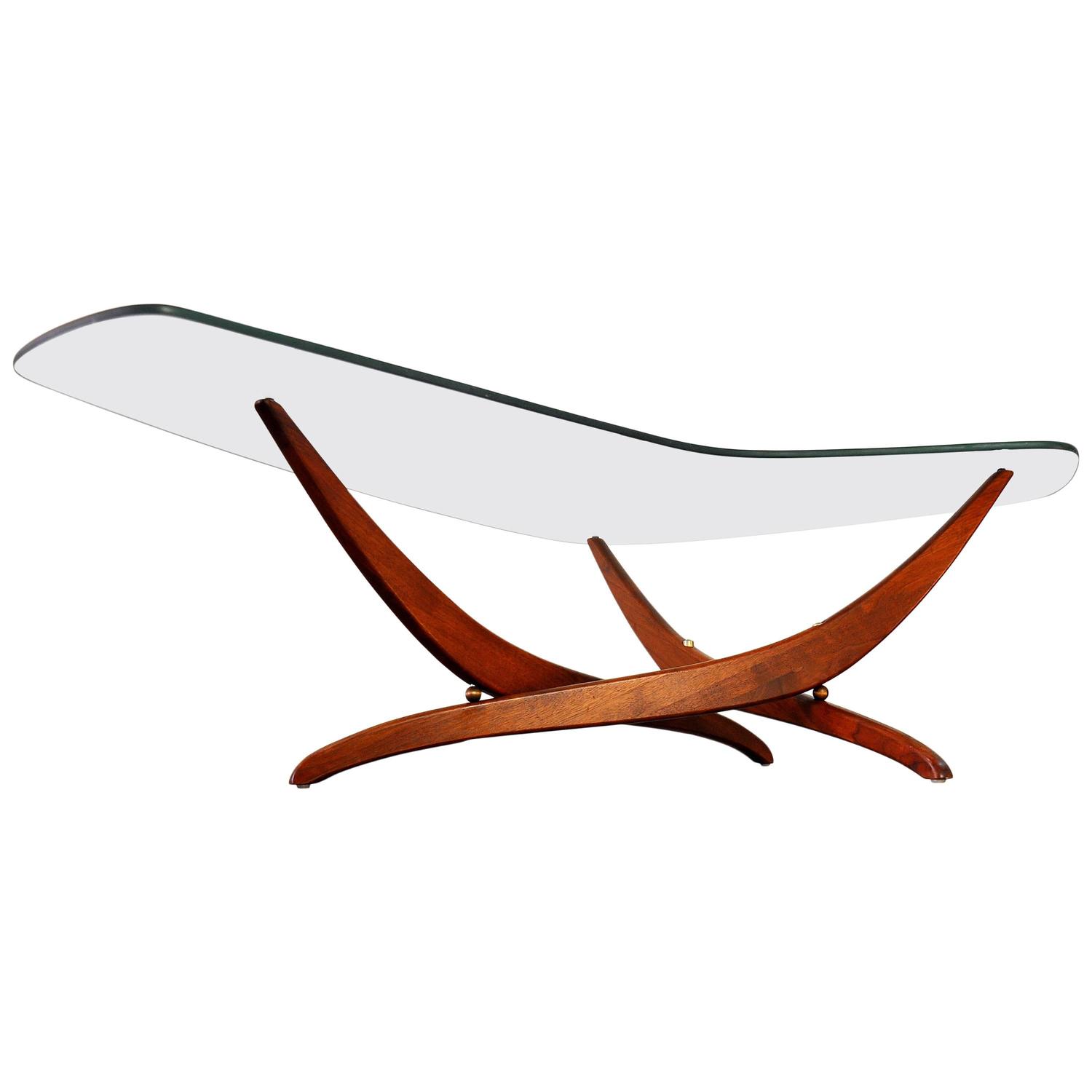 SELECT MODERN: Forest Wilson Boomerang Coffee or Cocktail Table