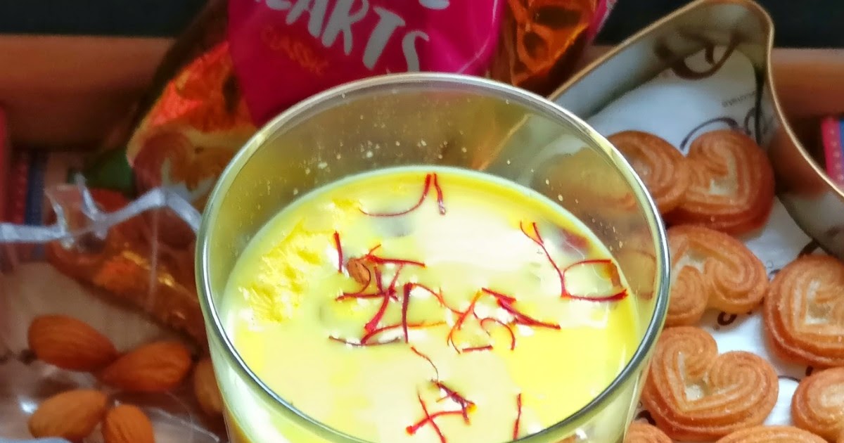 Veg Indian Cooking: Kesar Masala Milk