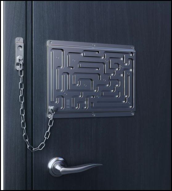 Life Art: Funny Door Lock