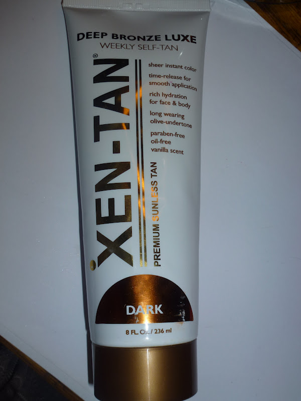 Xen Tan Dark Lotion Review with Before and After Photos - Girl Up North