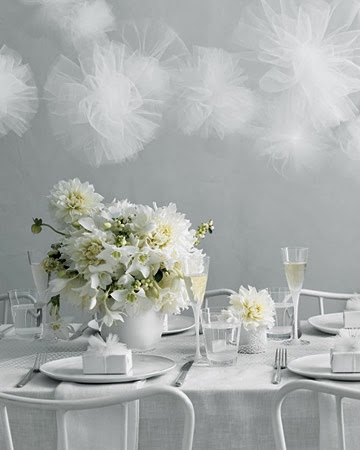 The Fine Living Muse : Creating an all white party