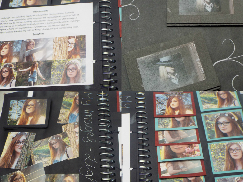 GCSE PHOTOGRAPHY FINAL PIECES & PORTFOLIOS • | The Girl in the Blue Beret