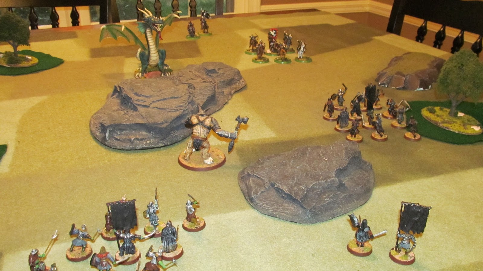 Toy Soldiers and Dining Room Battles: I love Dragon Rampant