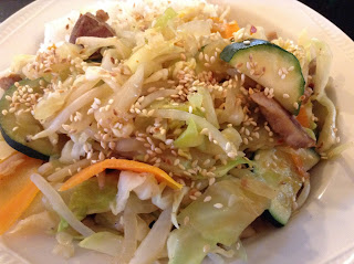 vive la vida: CARNE DE PUERCO CON REPOLLO Y VEGETALES