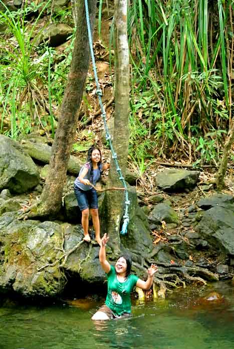 Estrella River Waterfalls Narra
