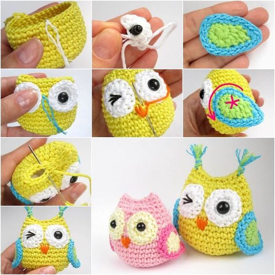 Ergahandmade: Crochet Small Owl + Free Pattern