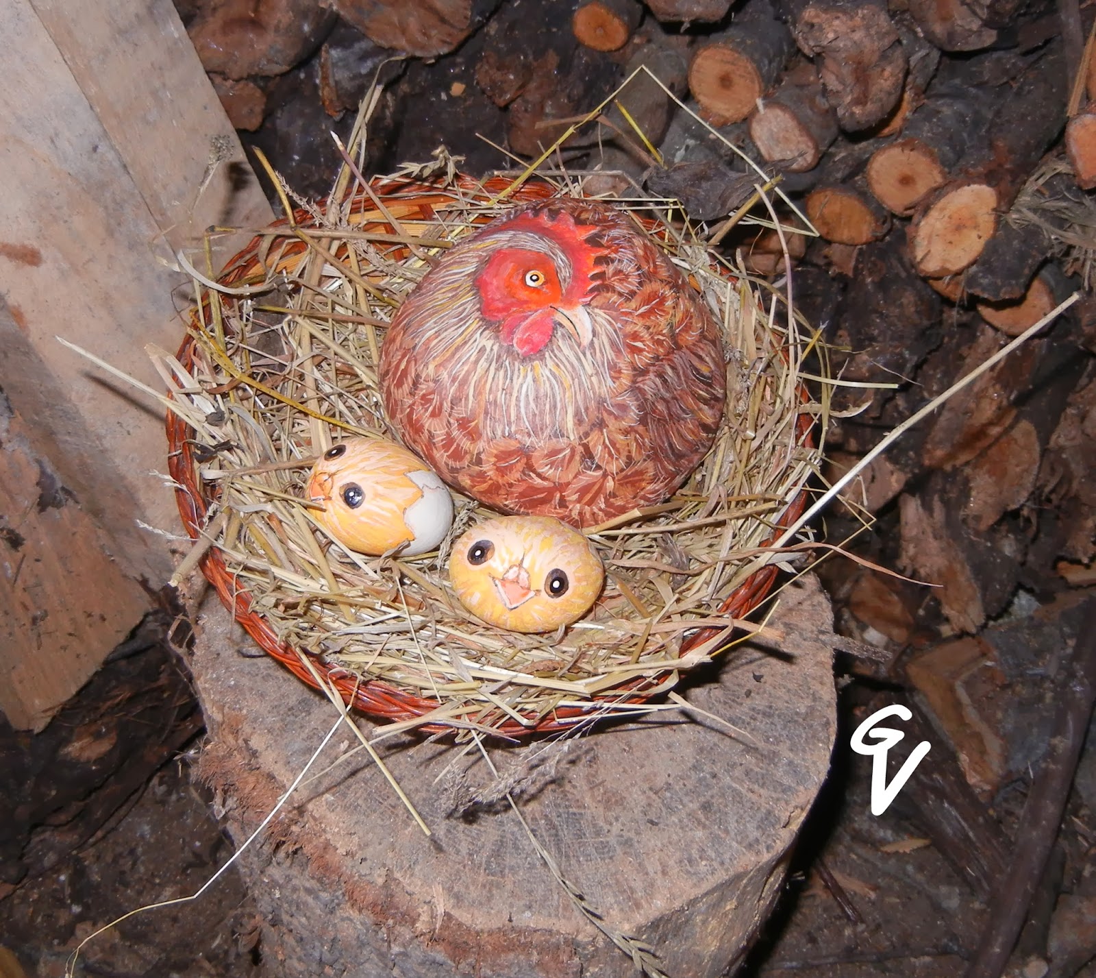 L' albero dei sassi: Mamma chioccia