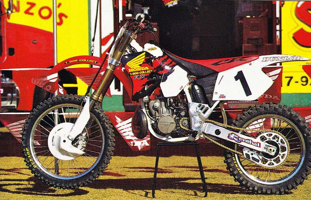 Daily Moto: Honda Factory CR 250R 1996 Jeremy McGrath