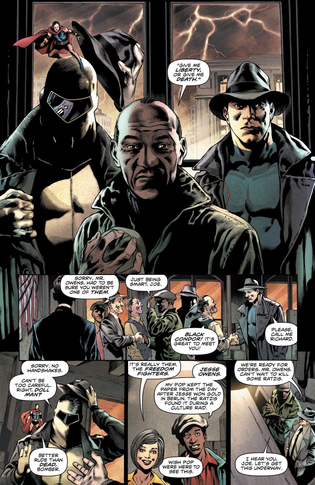 MYSTERY COMICS: FREEDOM FIGHTERS #1, de Robert Vendetti et Eddy Barrows