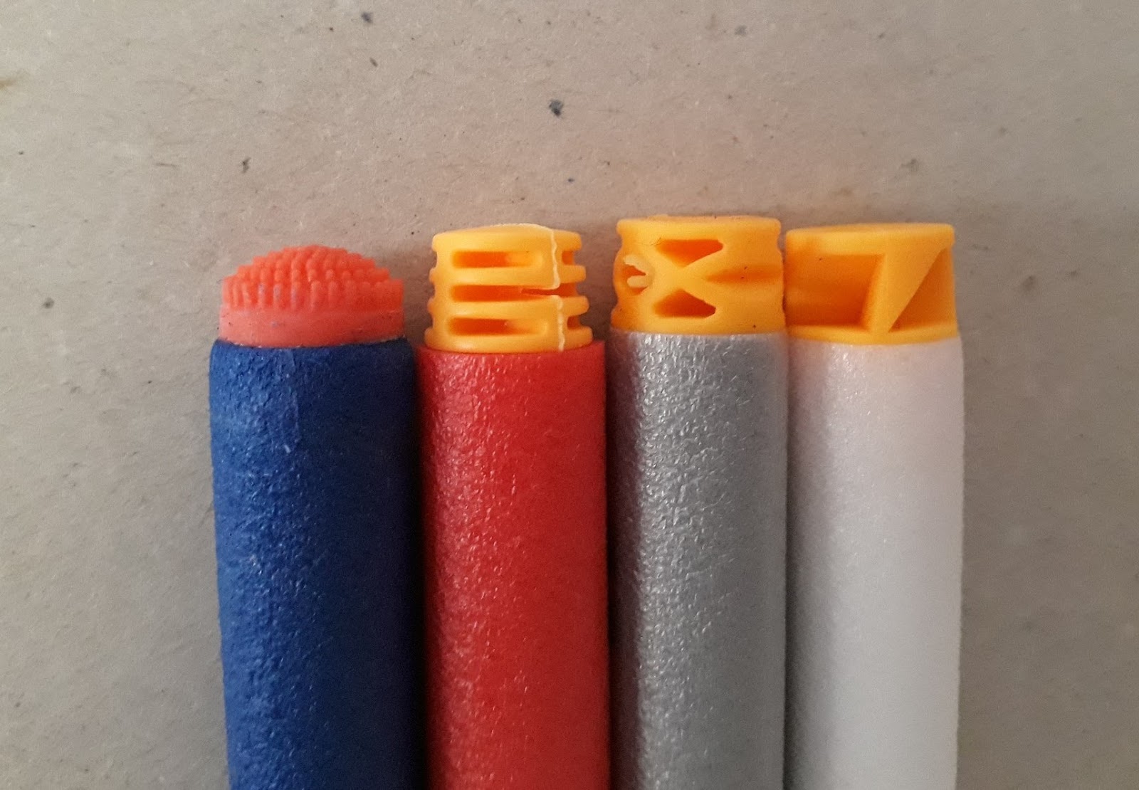Outback Nerf: Quick Review: Men-Gun Stacked Waffle/Honeycomb Darts