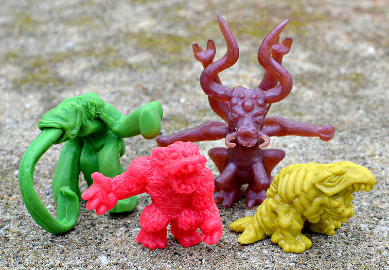 Little Weirdos: Mini figures and other monster toys: Doom Götter ...